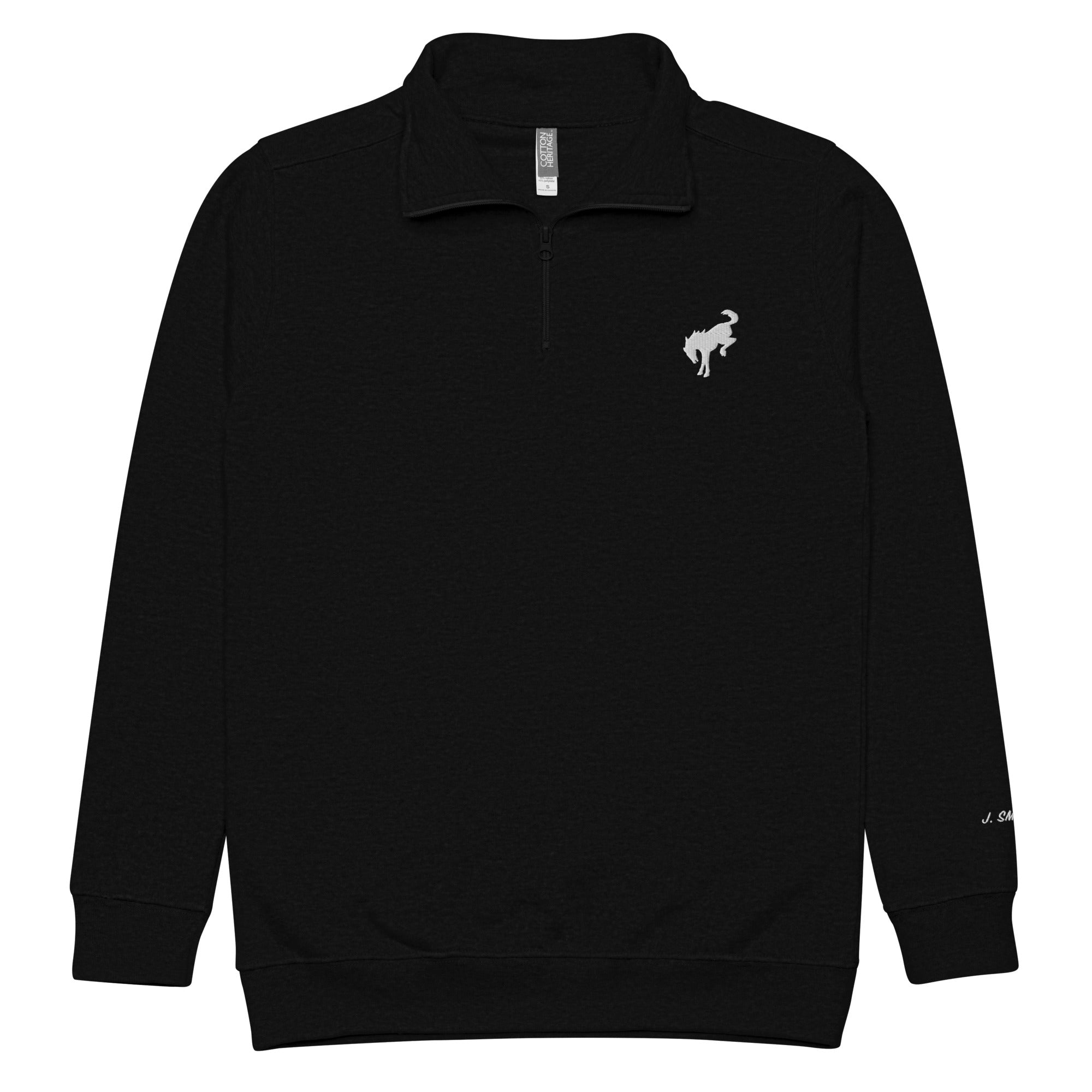 Custom Bronco Heritage embroidered fleece pullover – Fordimages